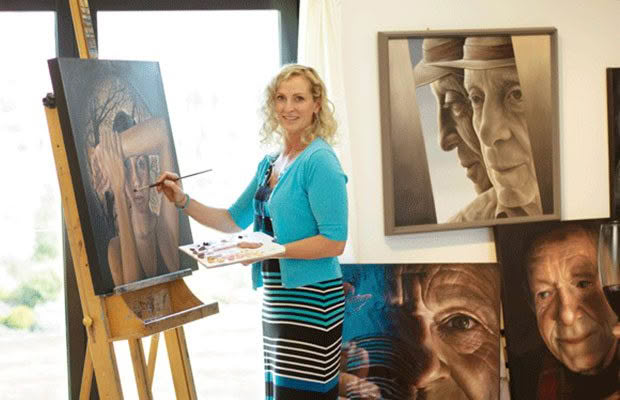 A life lived large: at home with artist Deidre Copeland
