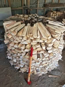 The secrets to stacking wood like a Norwegian