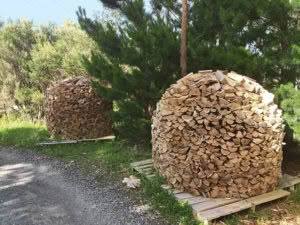 The secrets to stacking wood like a Norwegian