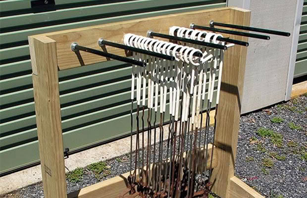 DIY project: How to build a pigtail rack