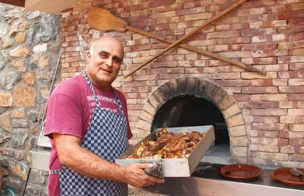Two authentic Greek woodfired oven recipes: Coriander and pork and ...