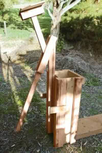 Make hay the old-fashioned way with this homemade hay baler (built for ...