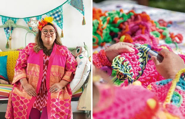 Why Ōtāhuhu artist Lissy Cole is hooked on colourful crochet (and owns ...