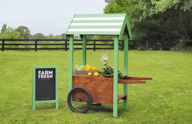 Roadside Fruit Stand Sign Bachmann Bausatz Roadside Stand B45621 Das