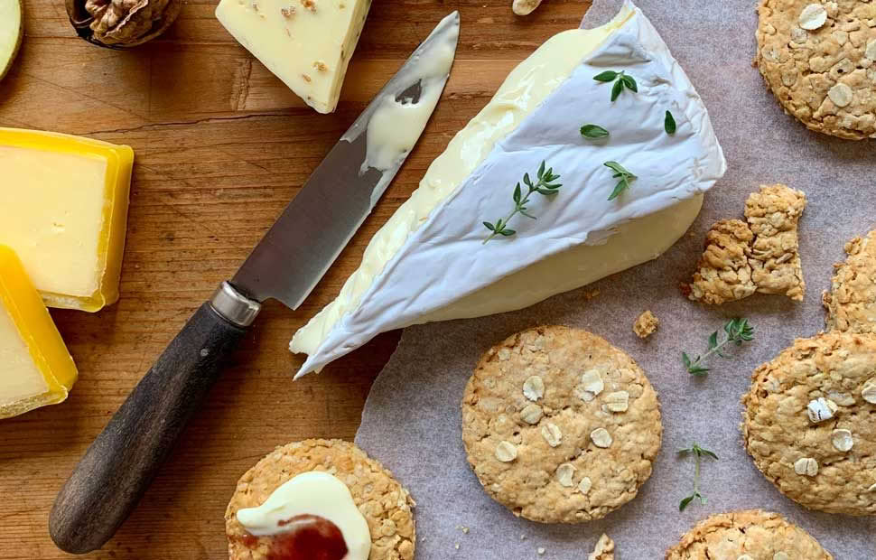 Recipe: Homemade Oat Biscuits (for your next cheese board)