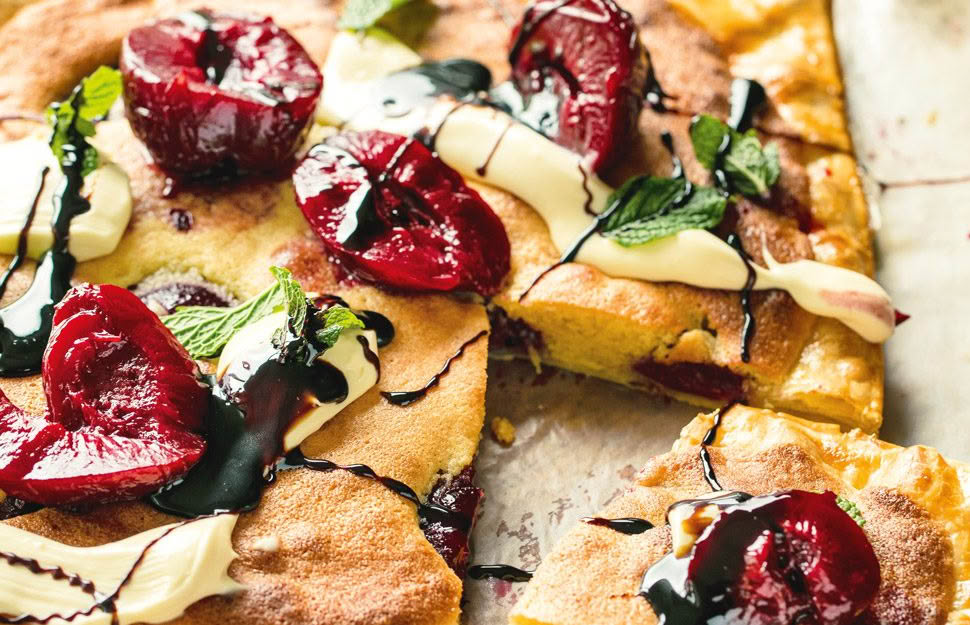 Recipe: Michael Van de Elzen's Plum Frangipane Puff Tart
