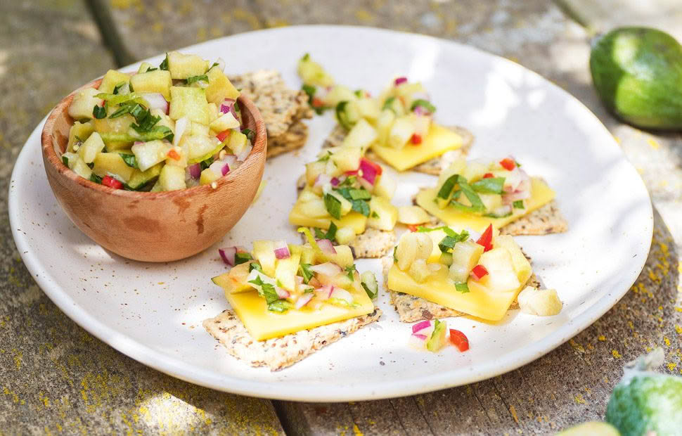 Recipe: Nadia Lim's Feijoa, Mint & Chilli Salsa