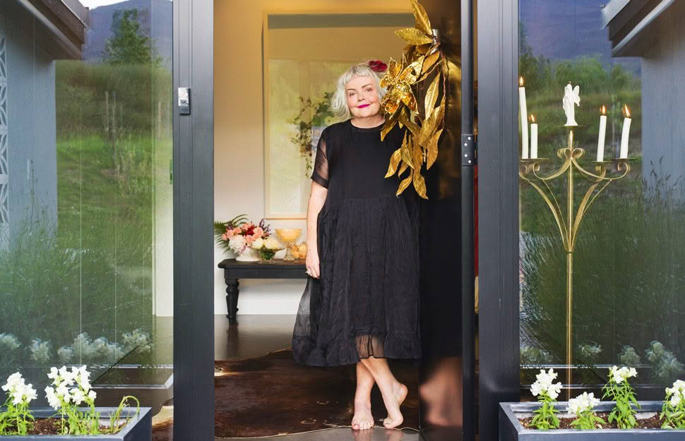 Whimsy defines Mary Phillips' work and home in the Gibbston Valley