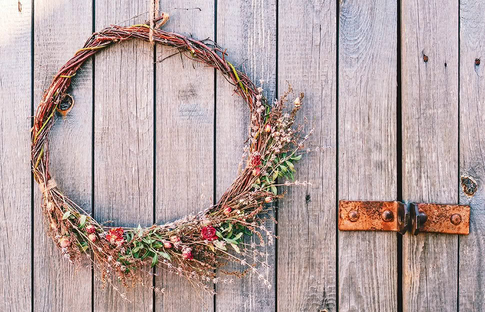 DIY: How to make a willow wreath