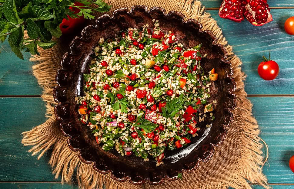 Recipe: Celia's Cypriot Salad with Pomegranate