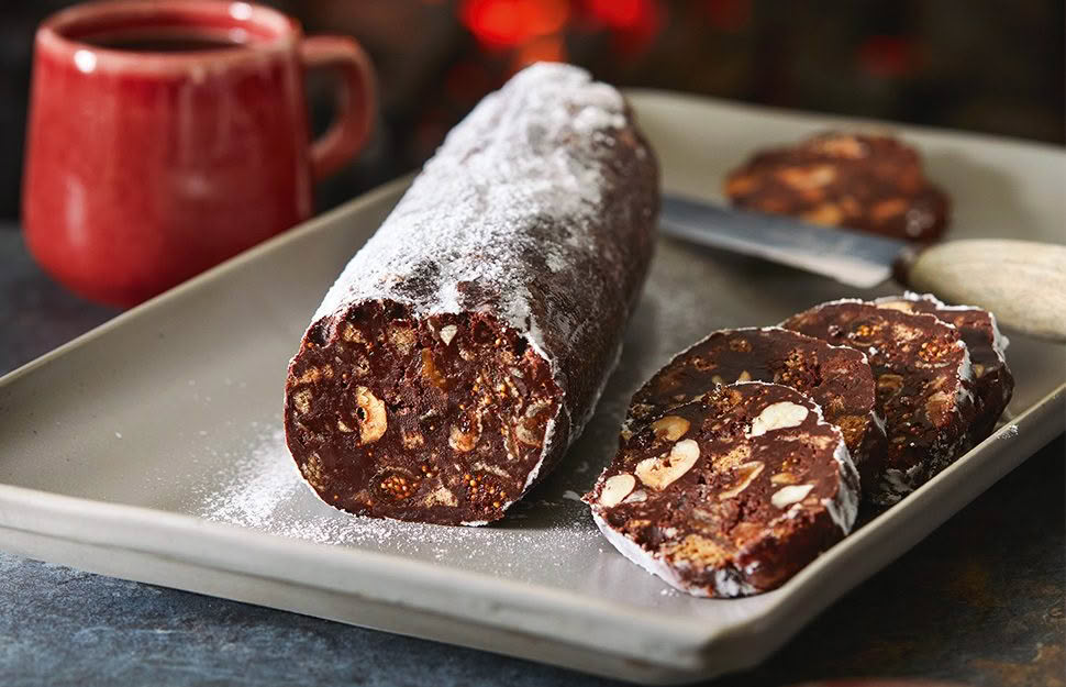 Recipe: Fig & Hazelnut Salami
