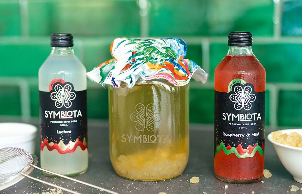 The Bay of Plenty woman putting a fizz into kefir