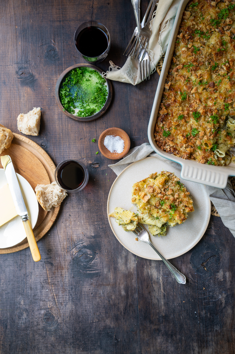 Green Mac ’n’ Cheese